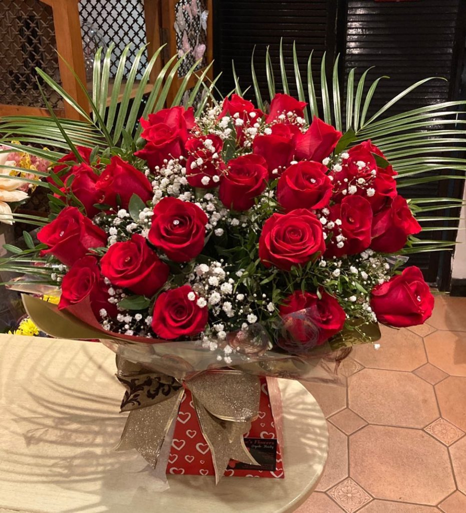 24 Red Roses | Nene's Flowers - 0115 967 0928